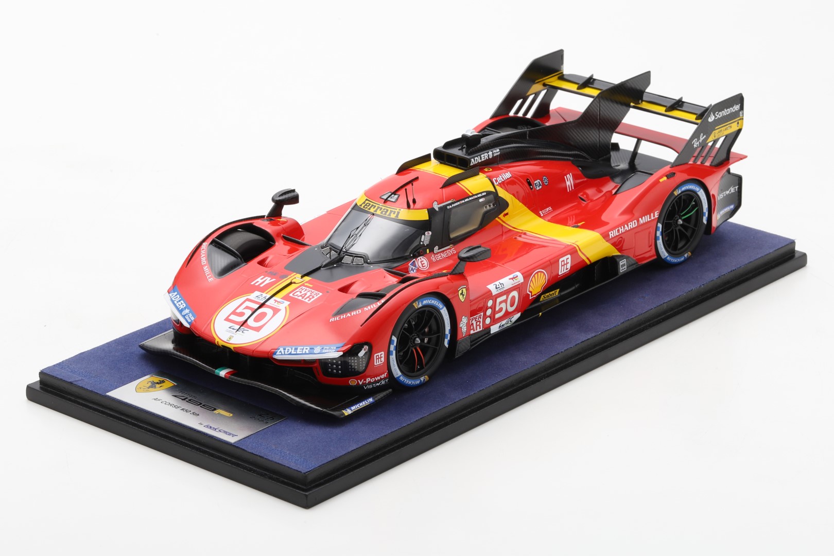 2023 Ferrari 499P Hypercar, LeMans Fuoco/Molina/Nielsen LS18-replicarz.com