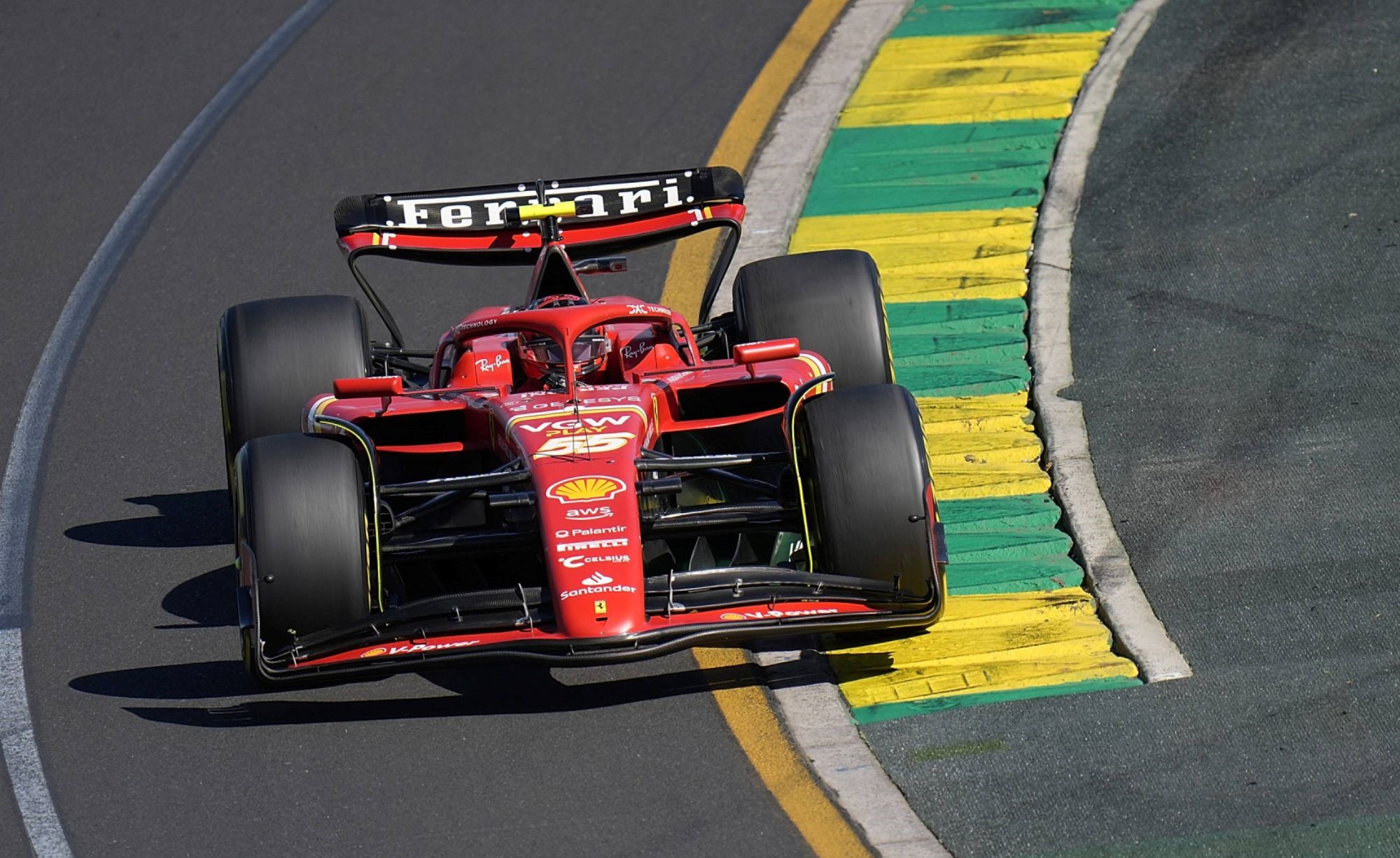 2024 Ferrari SF24, Australia GP Winner, Carlos Sainz LSF1059-replicarz.com
