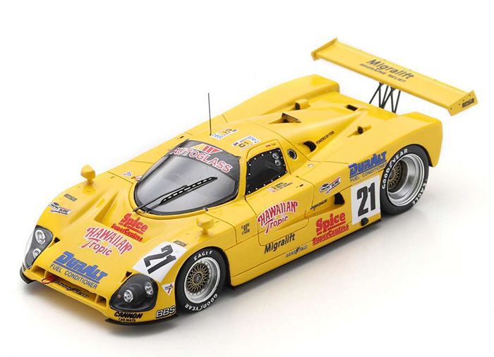 1989 Spice SE89 LeMans, Spice/Bellm/Saint James S6805-replicarz.com
