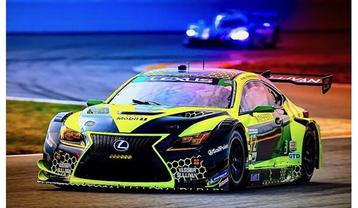 2021 Lexus RCF Daytona Megennis/Veach/Bell/Montecalvo US287-replicarz.com