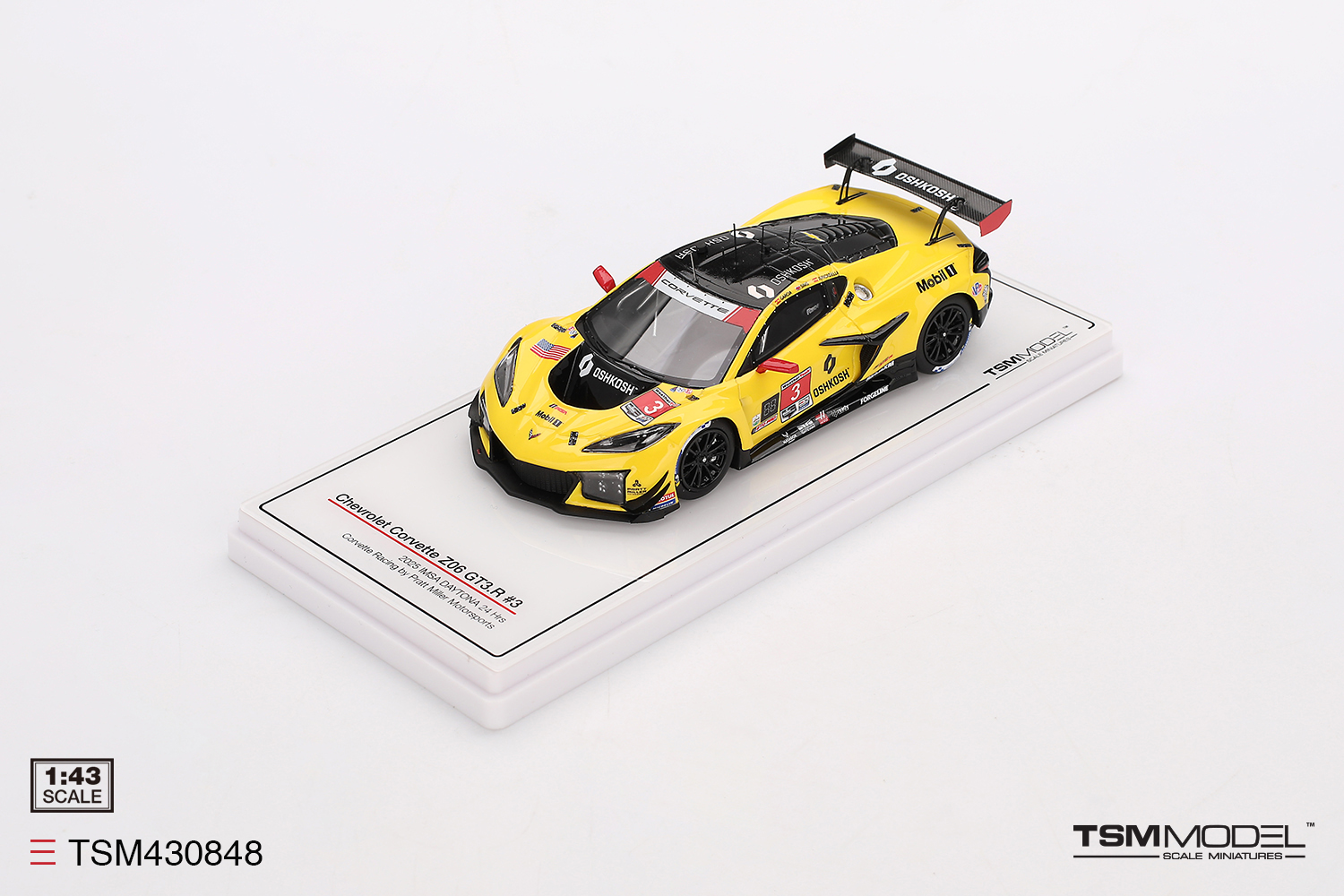 2055 Chevrolet Corvette Z06 GT3 IMSA Daytona TSM430848-replicarz.com